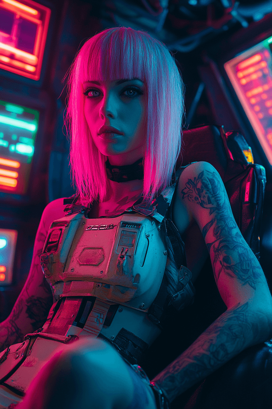 Cyberpunk Aesthetic Guide - Neon Future & Tech Style | PopScotch